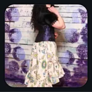 Damsel In This Dress | Skirts | Damsel In This Dress Cream Floral ...